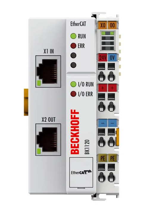 Beckhoff PLC Controller 64 Bus Terminal Modules 2 RJ45 Bus Interface ...